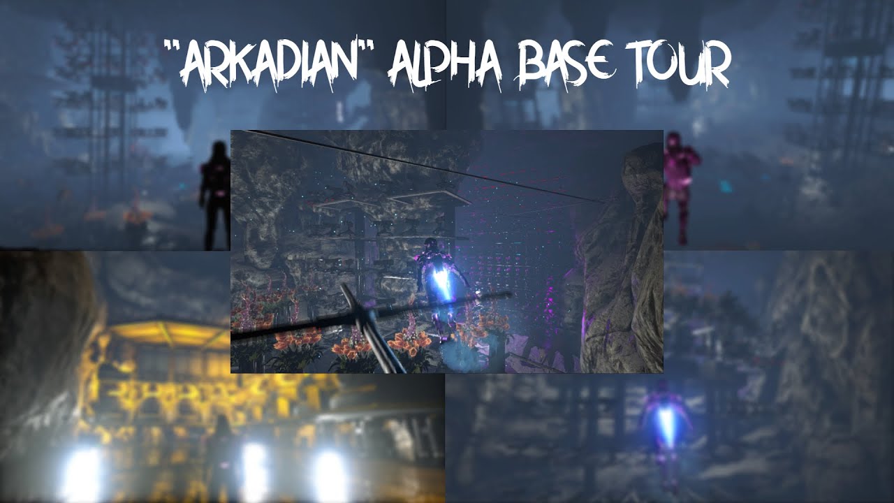 "ARKADIAN" | ARK RAGNAROK ALPHA BASE TOUR | #MANARK - YouTube