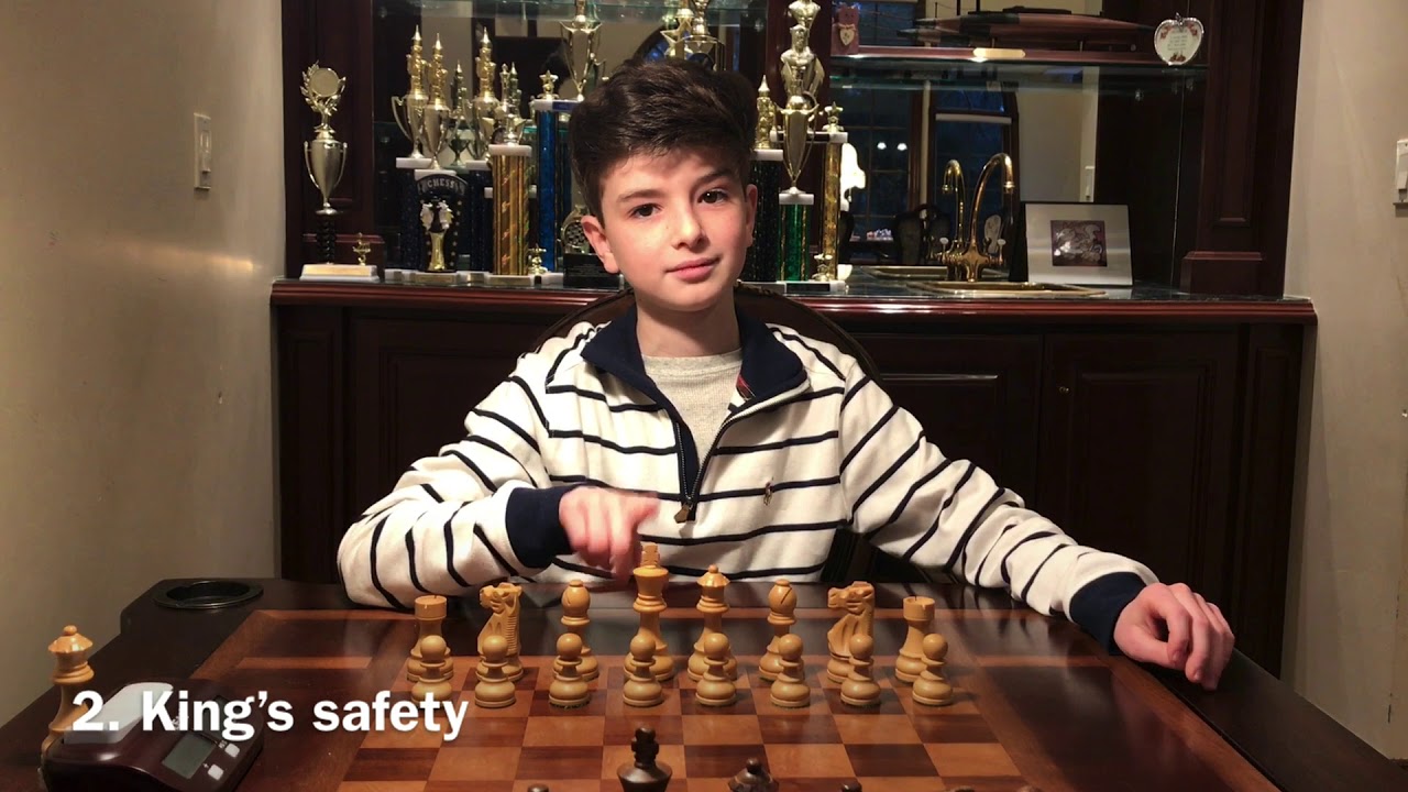 Chess basics explained by 12-year-old chess whiz of Mahwah, NJ - YouTube
