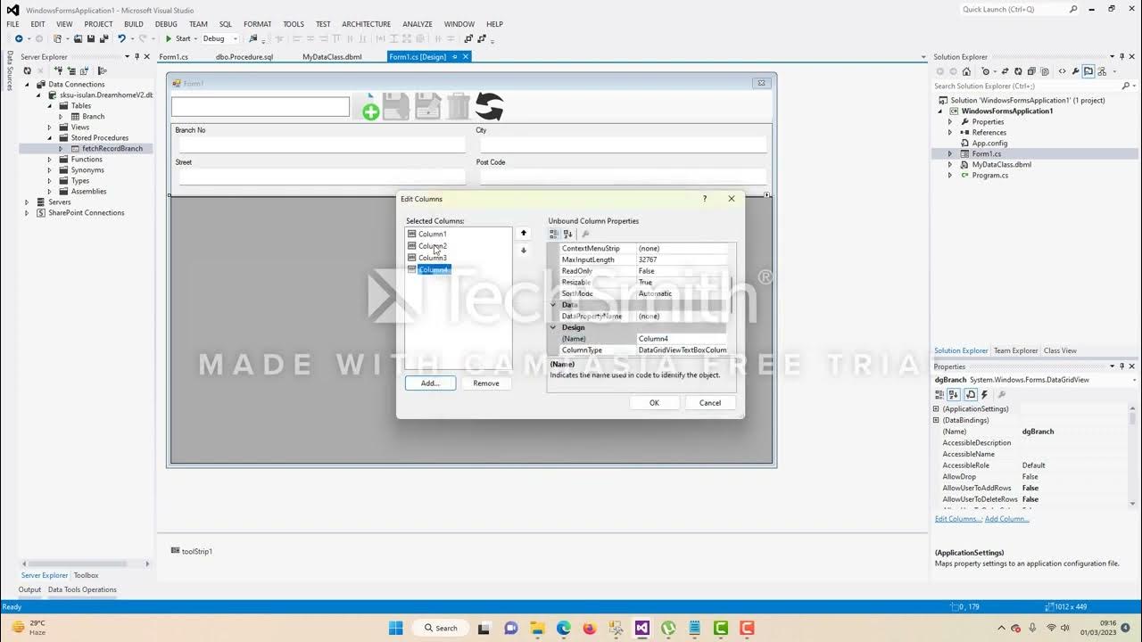 STORED PROCEDURE in LINQ TO SQL Class PART1 - YouTube