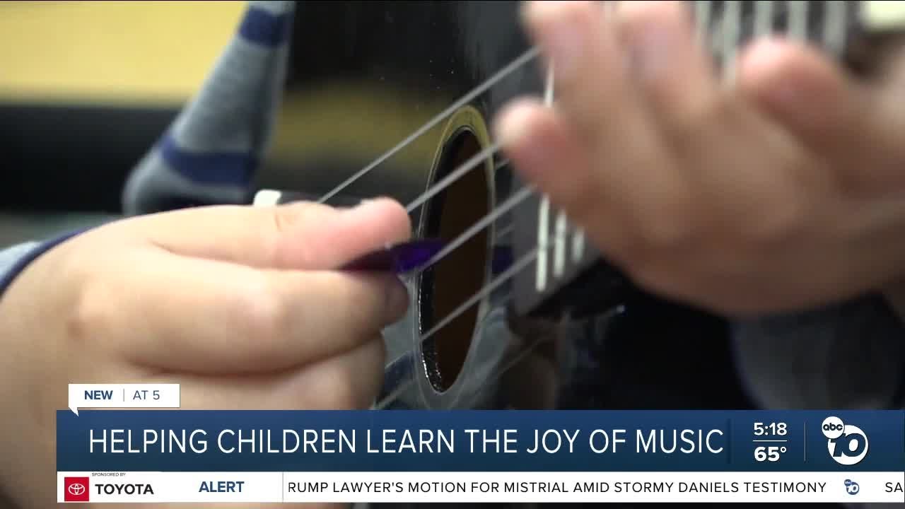 Bringing music to the classroom as an educational tool - YouTube