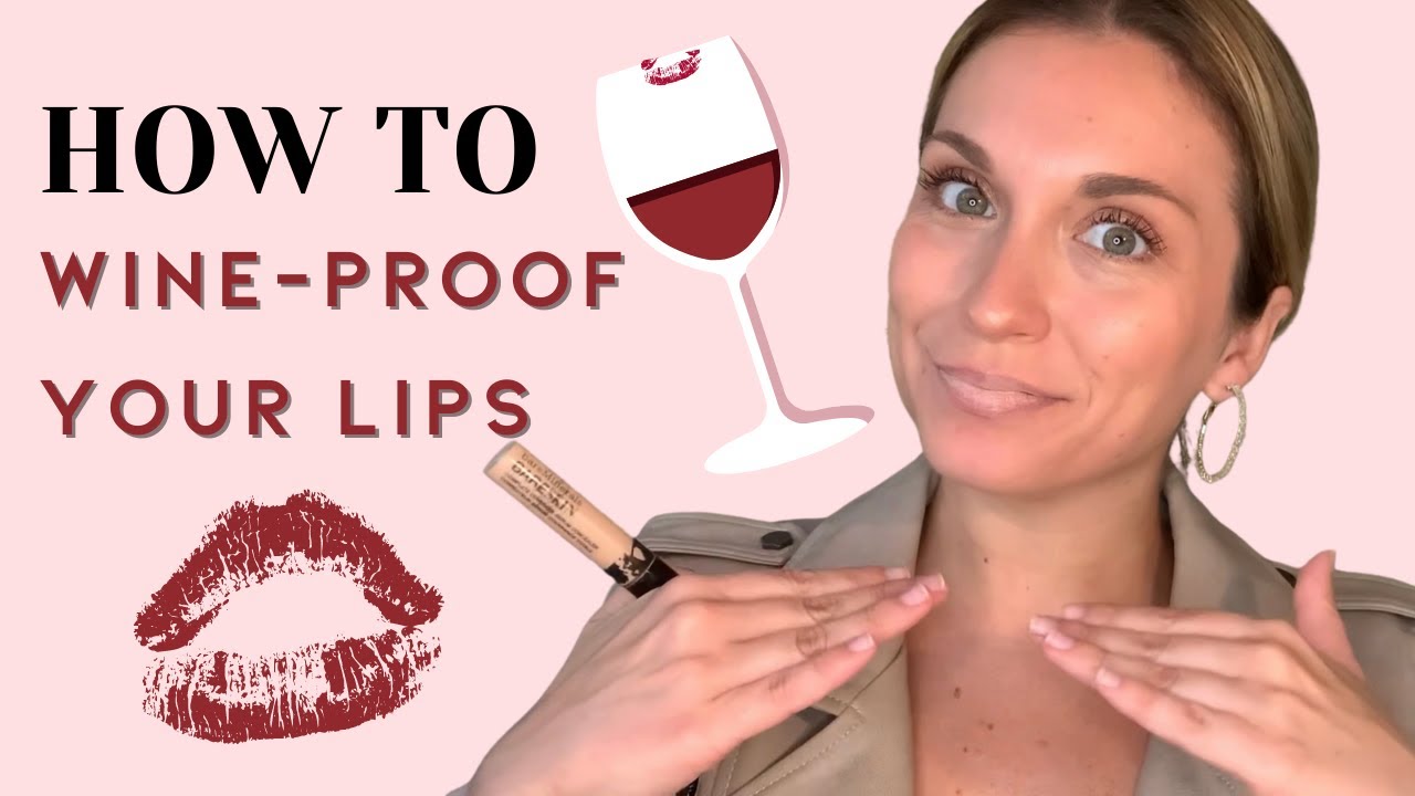 HOW TO: Wine-Proof Your Lip Color - YouTube