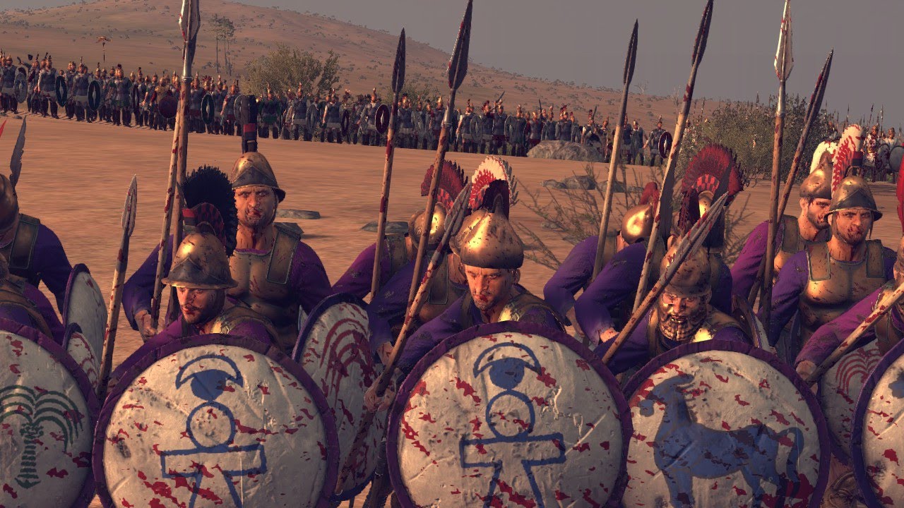 Rome 2 Total War Lets Compare Units in Battle. # 68 Sacred Band vs ...