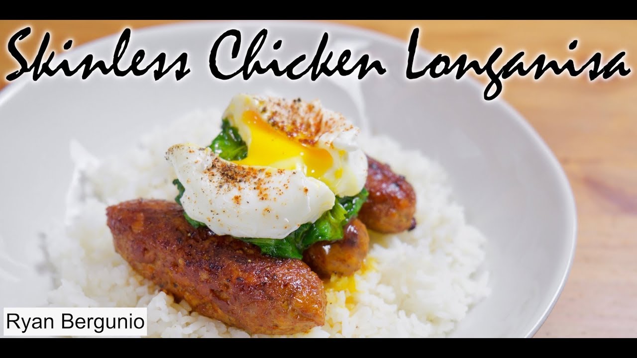 "SKINLESS" CHICKEN LONGANISA - YouTube