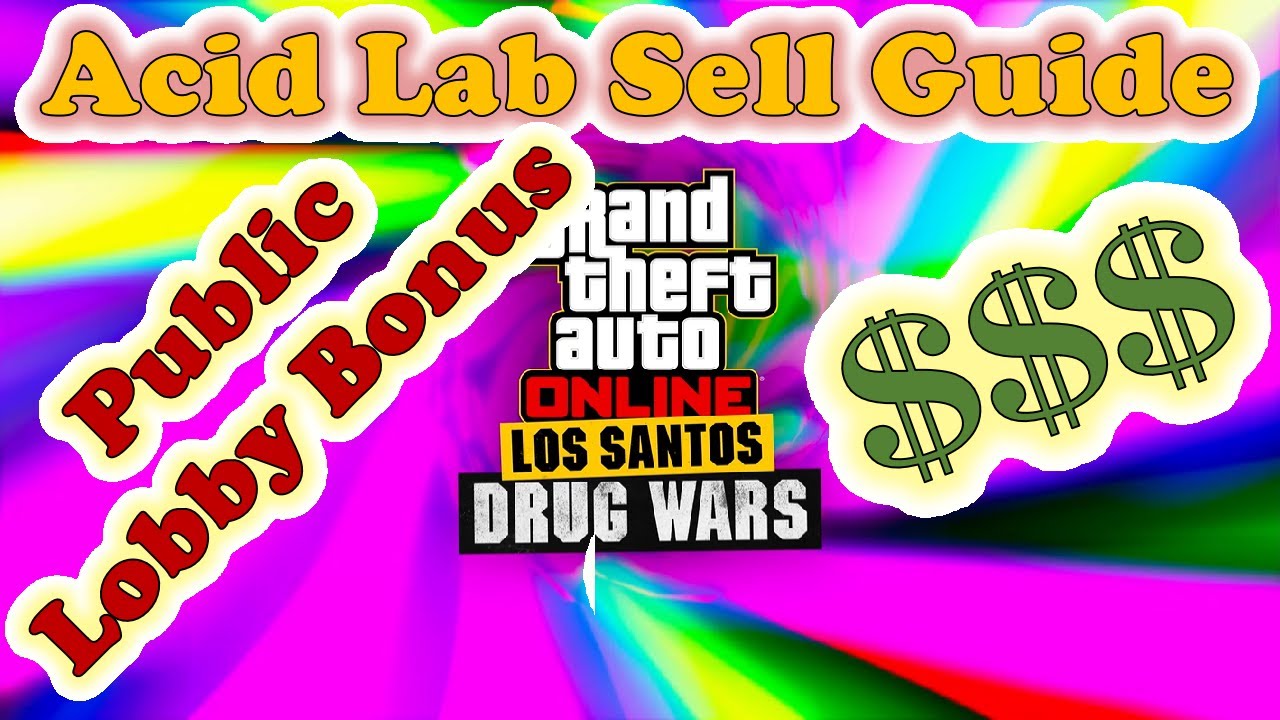 GTA 5 Online - GTA Drug Wars Winter 2022 DLC - Acid Lab Public Lobby ...