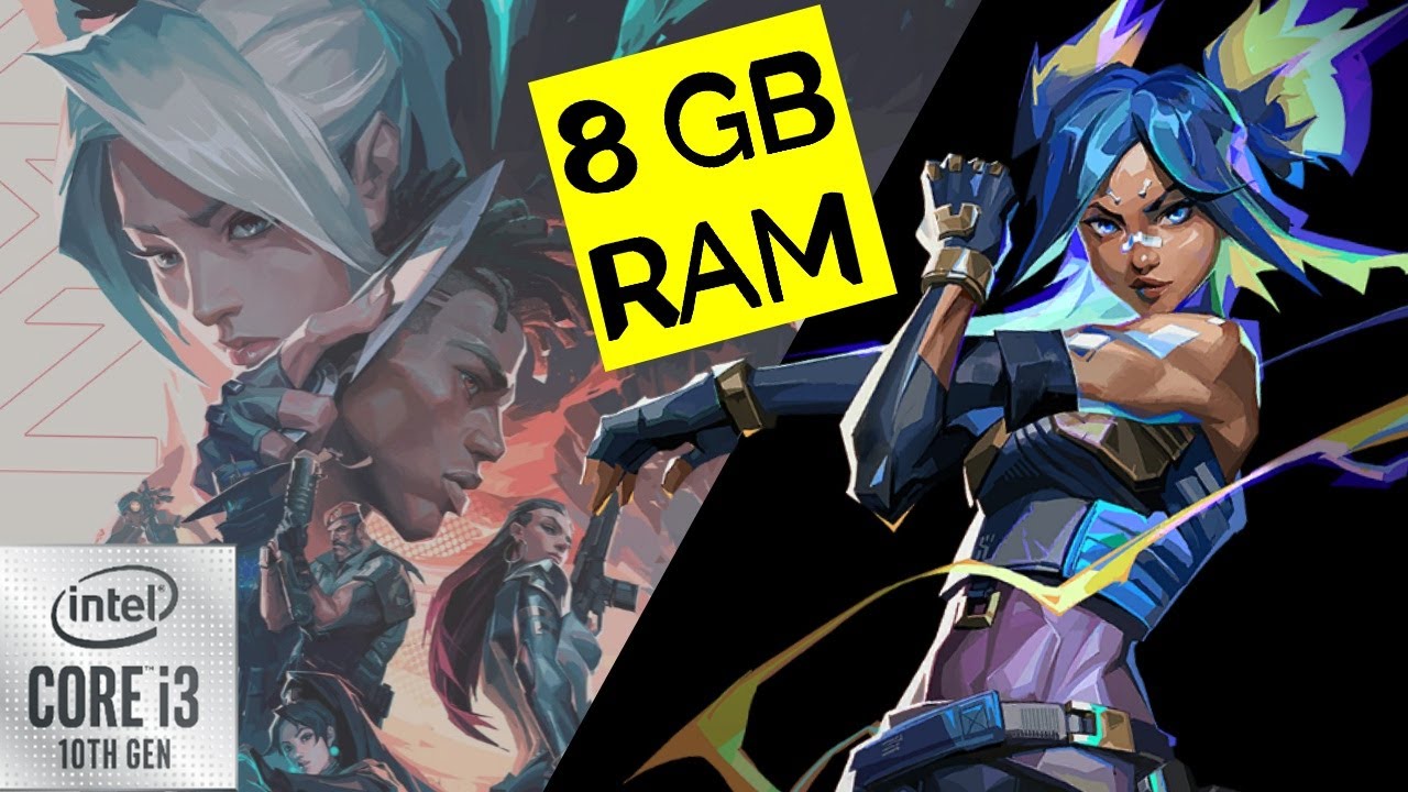 INTEL CORE i3 10th GEN -VALORANT TESTED BENCHMARKS | VALORANT 8GB RAM ...