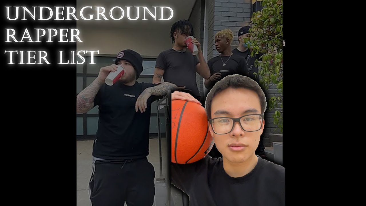 Asian hip hop fan makes an underground rappers rap tier list - YouTube