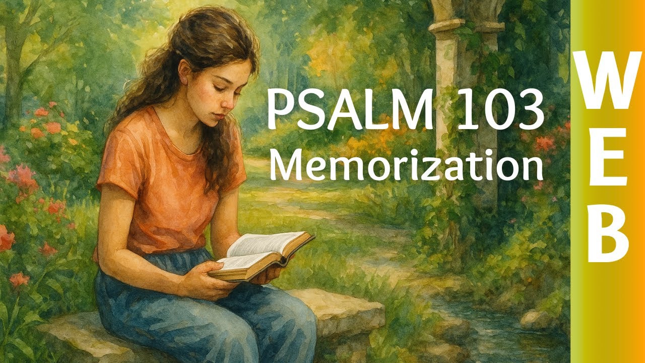 Psalm 103 WEB Memorization Song – One Hour Bible Memory Track ...