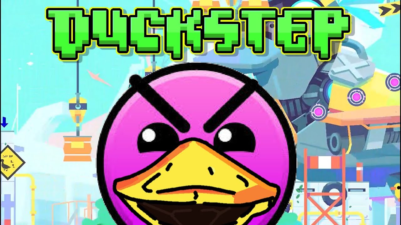 Geometry Dash level ' Duckstep' By Knots - YouTube
