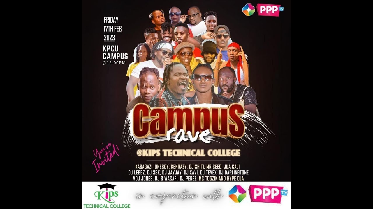 PPP CAMPUS RAVE LIVE FROM KIPS COLLEGE - YouTube