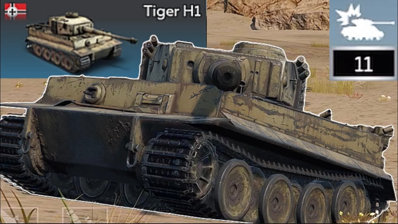 Tiger H1 11 Kills War Thunder Mobile Youtube 8450