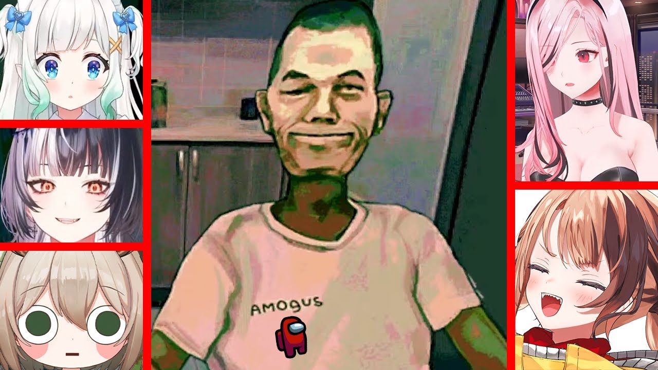 VTubers Reaction To The Random AMOGUS Guy In No, I'm Not Human [ EN Vtuber Clips ] - YouTube