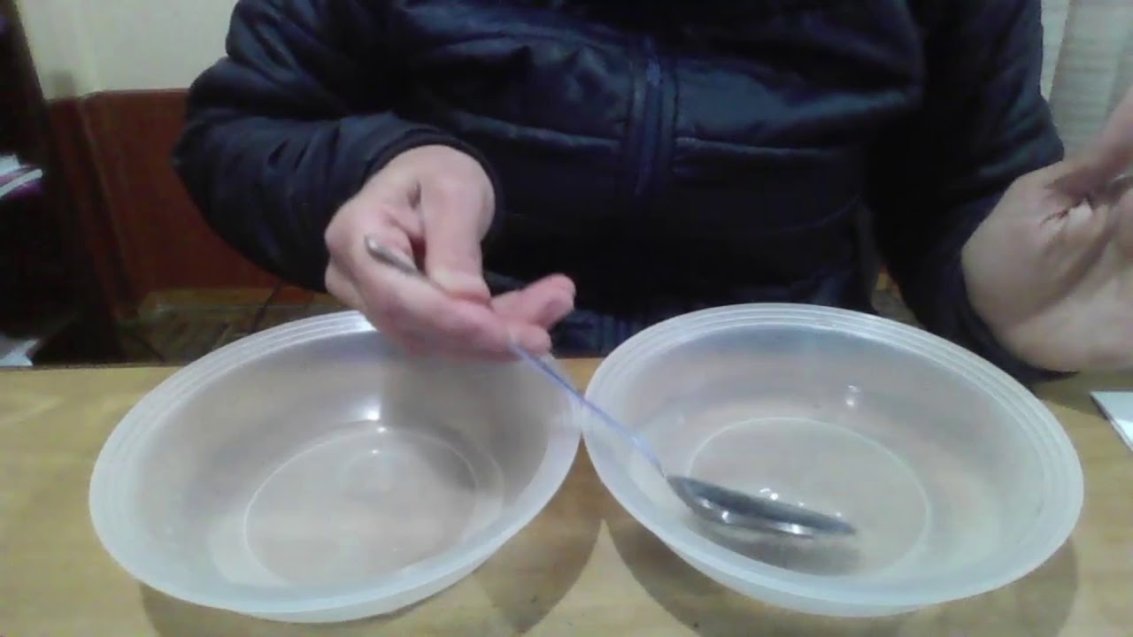 ACTIVIDAD DINAMICA AGUA Y CUCHARA - YouTube