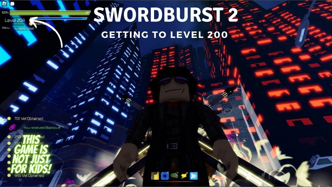 SwordBurst 2 - Getting to Level 200 - YouTube