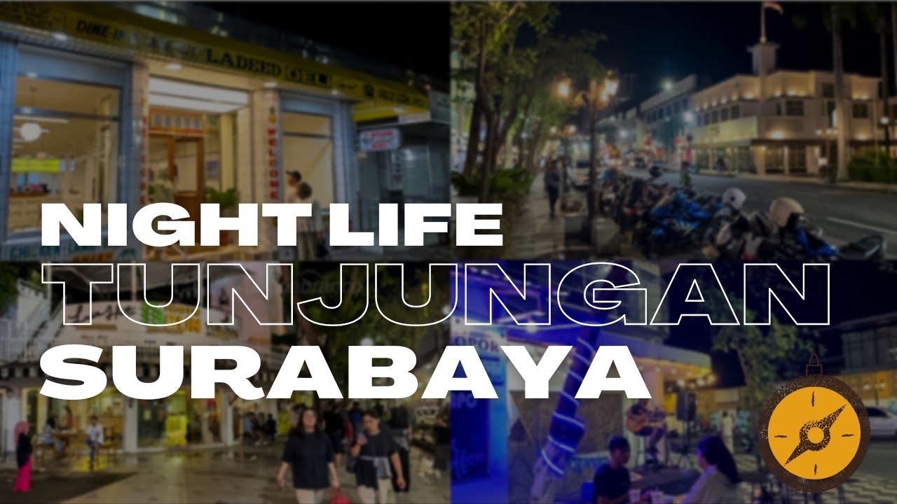 Surabaya Night Walking in Tunjungan 🇮🇩 - YouTube