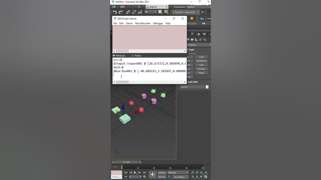 Replace Object using maxscript - YouTube