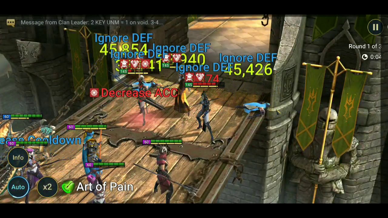 Raid Shadow Legends - Baron 25 Second Spirit Keep Run - YouTube