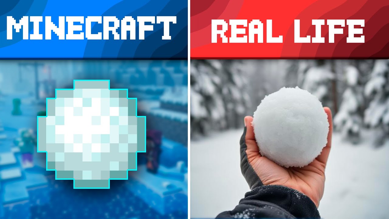 Minecraft in Real Life – You Won’t Believe This Look!! - YouTube