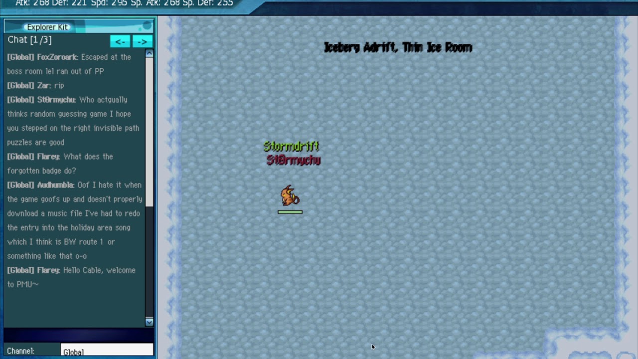 PMU Iceberg Adrift Thin Ice room puzzle - YouTube