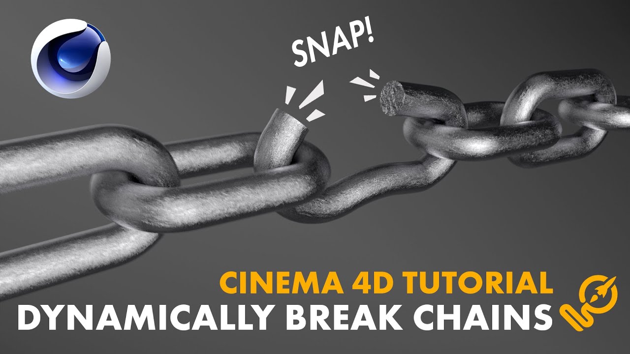 Cinema 4D Tutorial: Break Chains Dynamically - YouTube