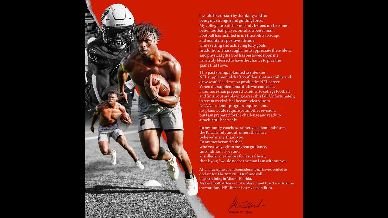 Morgan Ellison 2021 highlights (5 game spring season) - YouTube