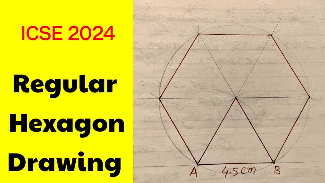 Construct A Regular Hexagon How To Draw A Regular Hexagon Using Ruler Construct A Regular Hexagon How To Draw A Regular Hexagon Using Ruler