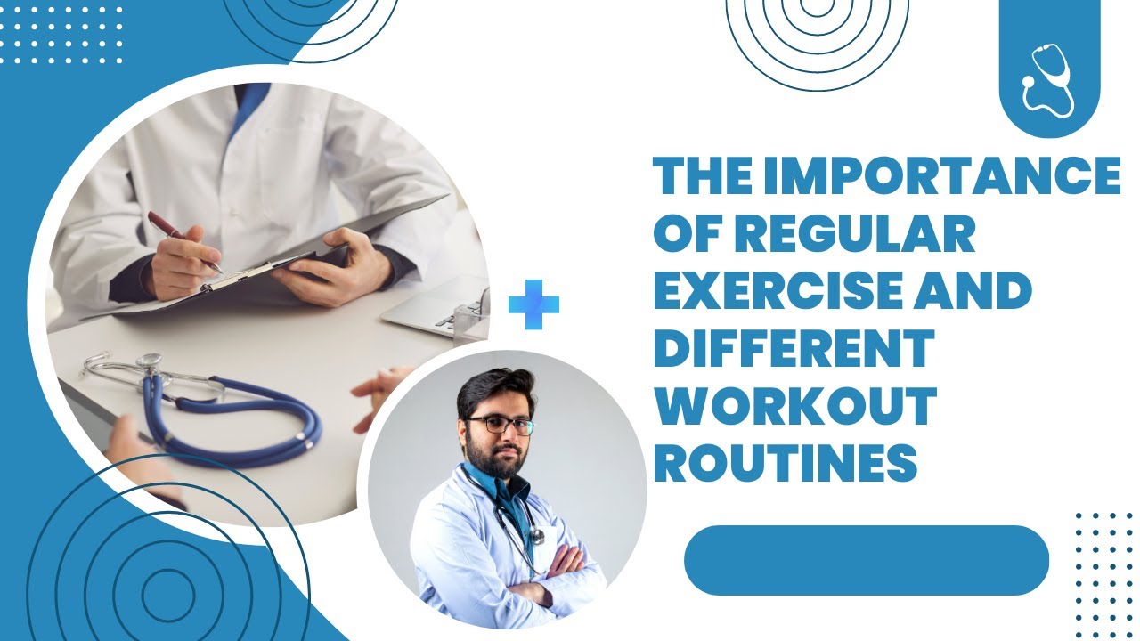 The importance of regular exercise and different workout routines - YouTube