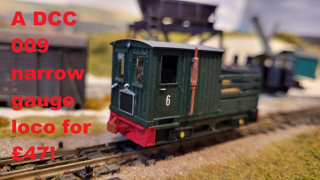 A DCC 009 Narrow gauge loco for £47! - YouTube