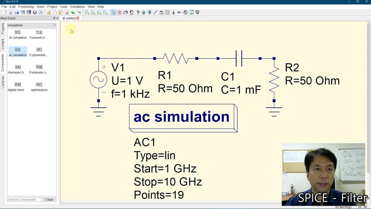 SPICE - Filter 실습 (I) - YouTube