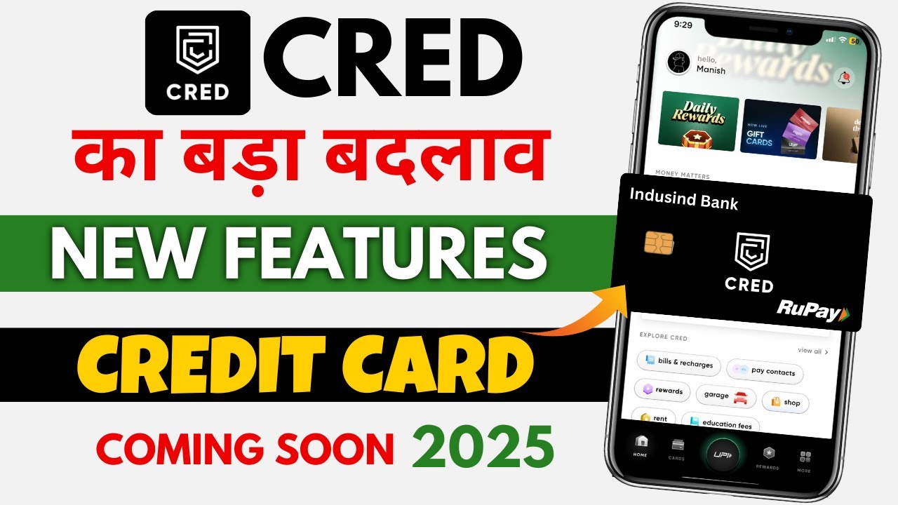 Cred App New Update & New Features | Cred Cash Laon | Cred Credit Card ...