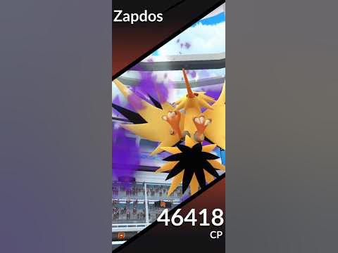 First Ever Shadow Zapdos Raid in #pokemongo - YouTube