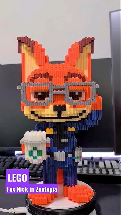 #lego Fox Nick Zootopia 2 day in 1 minute - YouTube