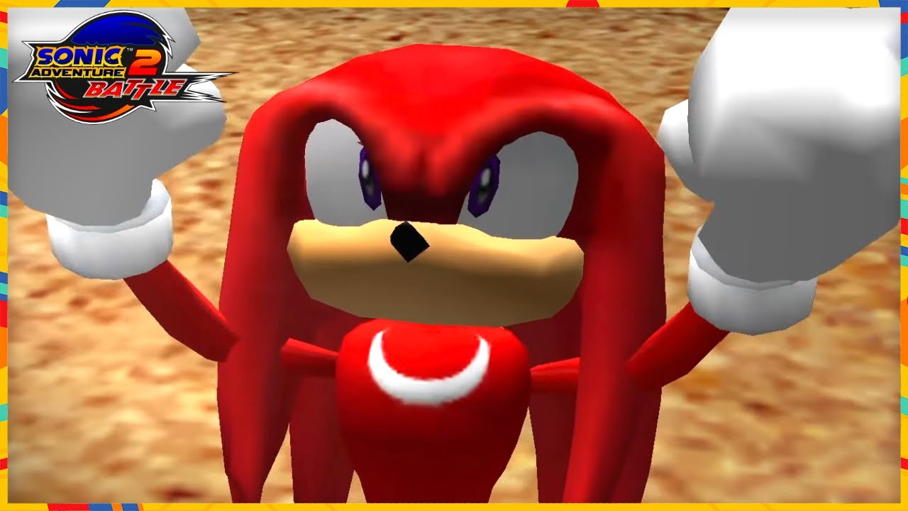 Sonic Adventure 2 Battle - Wild Canyon (1st Mission, A-Rank) Knuckles ...