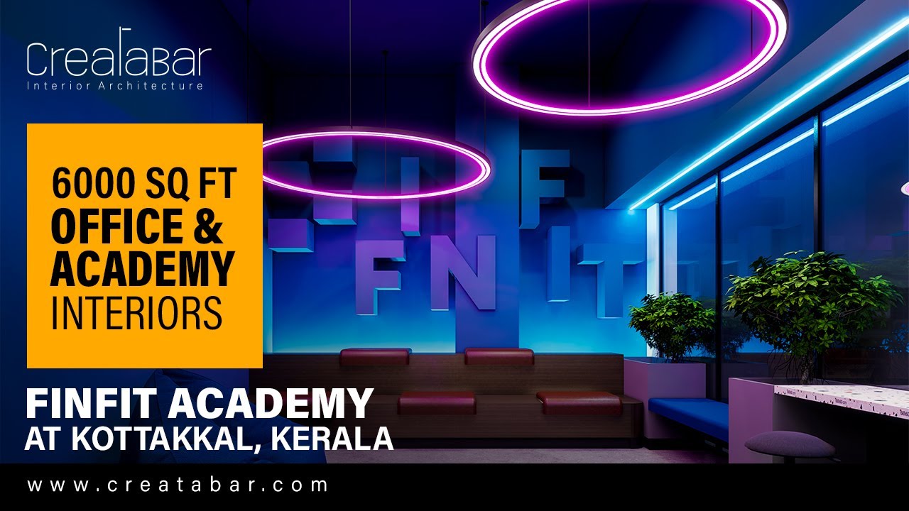 FINFIT ACADEMY | OFFICE & ACADEMY INTERIORS | CREATABAR INTERIOR ...
