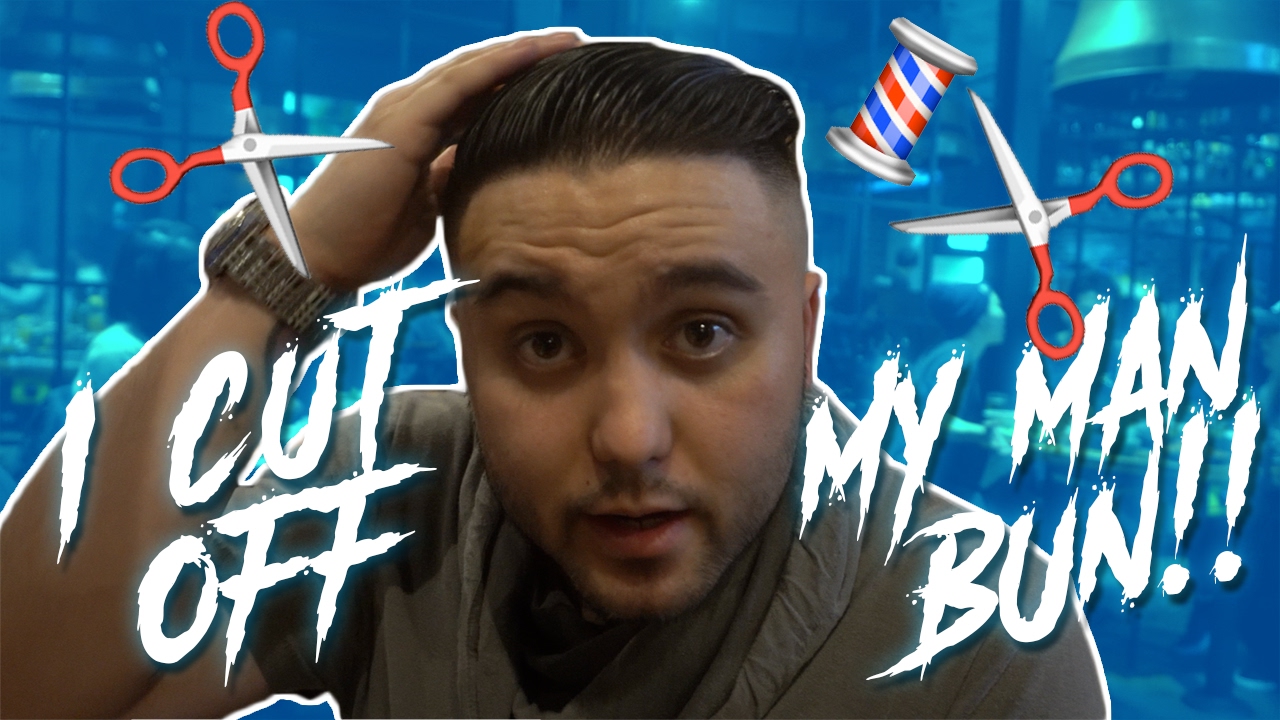 I Cut Off My Man-Bun! - YouTube