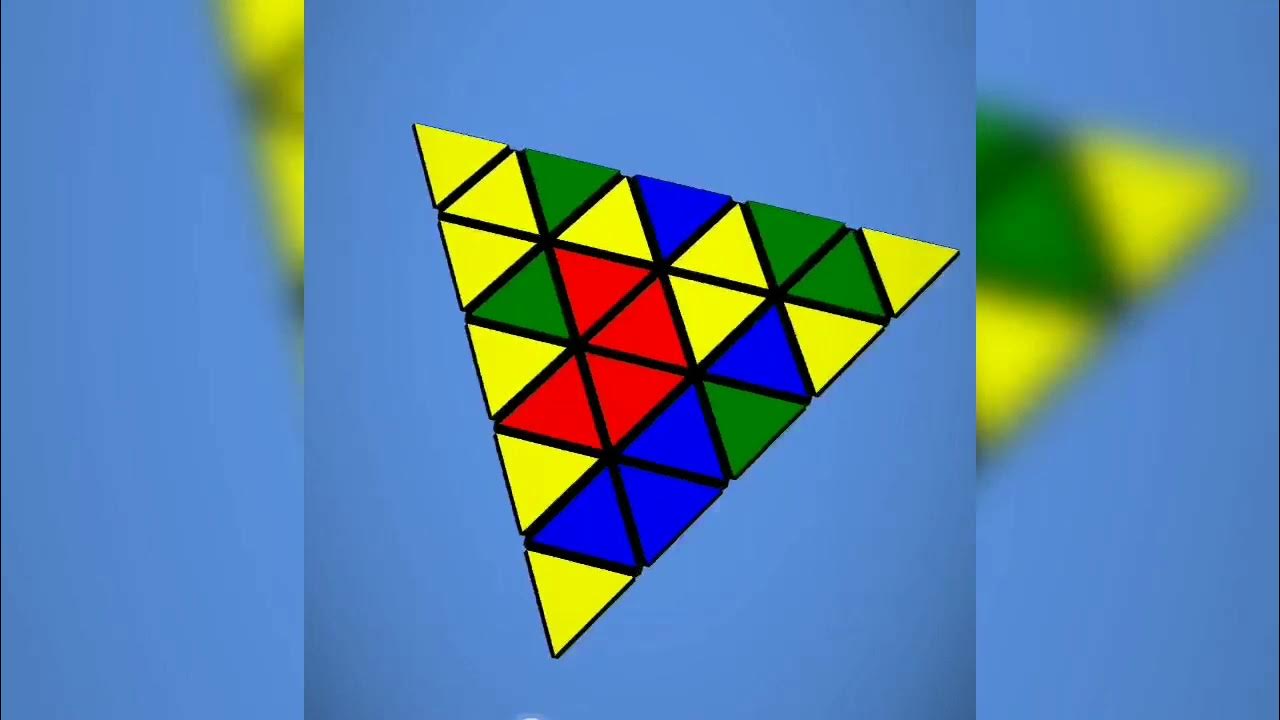 pyraminx 5*5 (professor pyraminx) use - YouTube