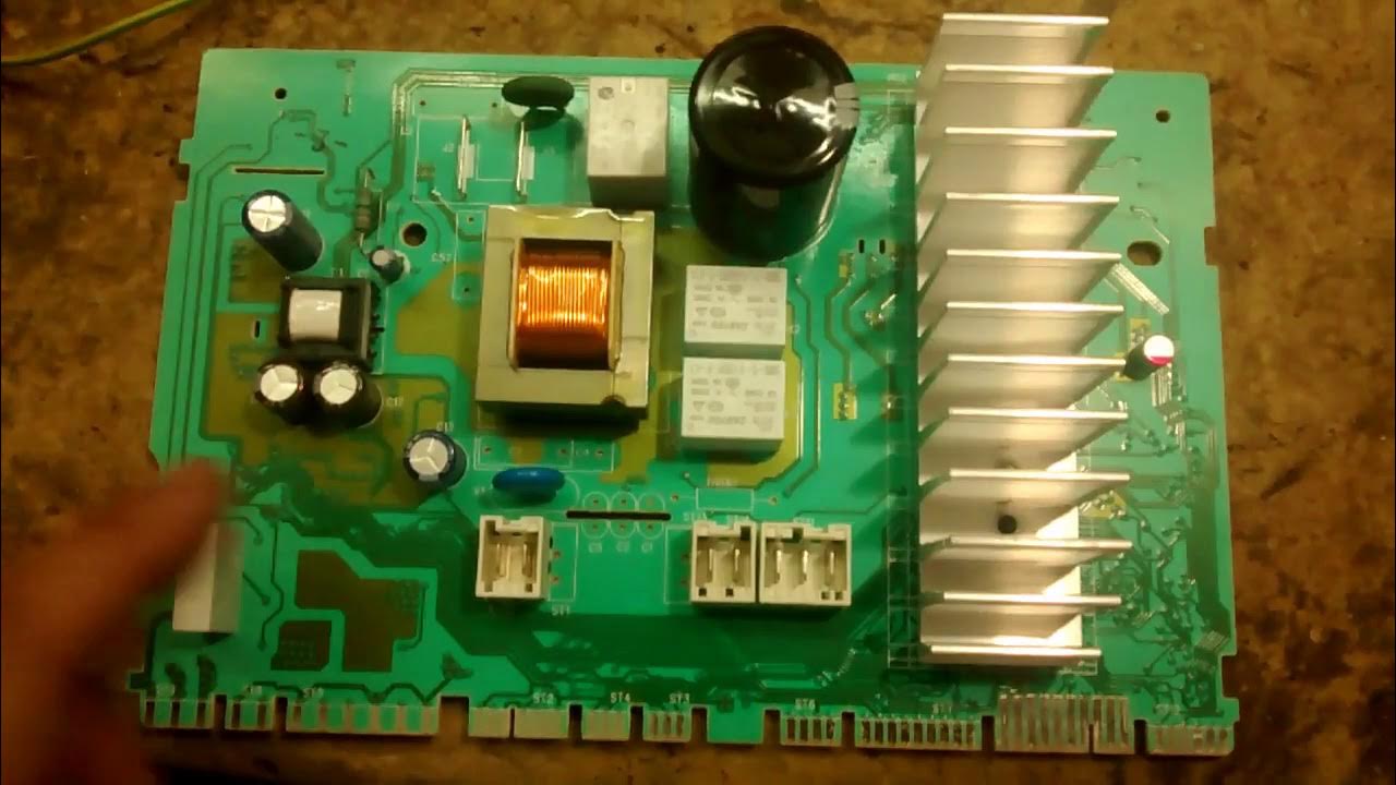 lavarropas whirlpool 6to sentido inverter, reparacion de plaqueta o ...