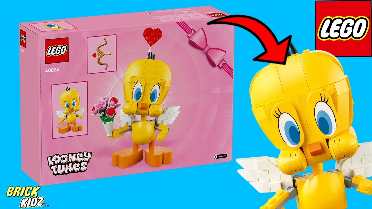 LEGO Tweety Bird 40824 - 2025 Build Revealed! #lego - YouTube