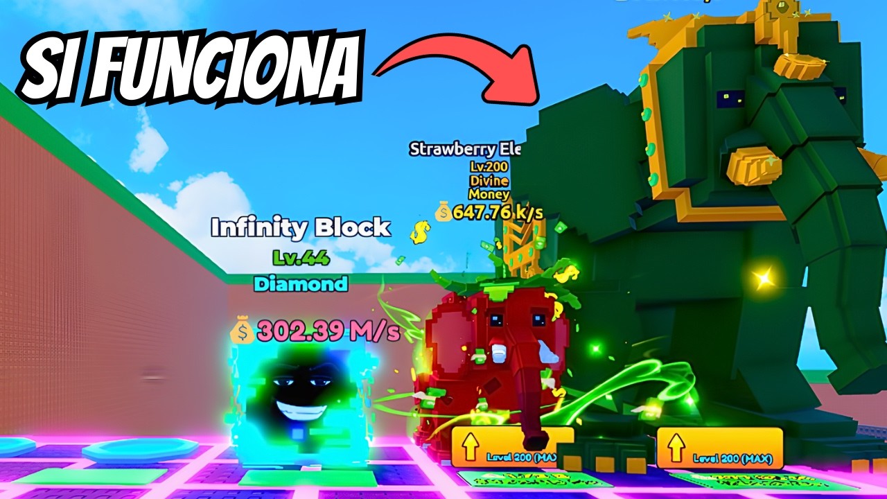 😱COMO CONSEGUI VARIOS INFINITY BLOCKS Y COLOSSAL EN EL ADMIN ABUSE ...