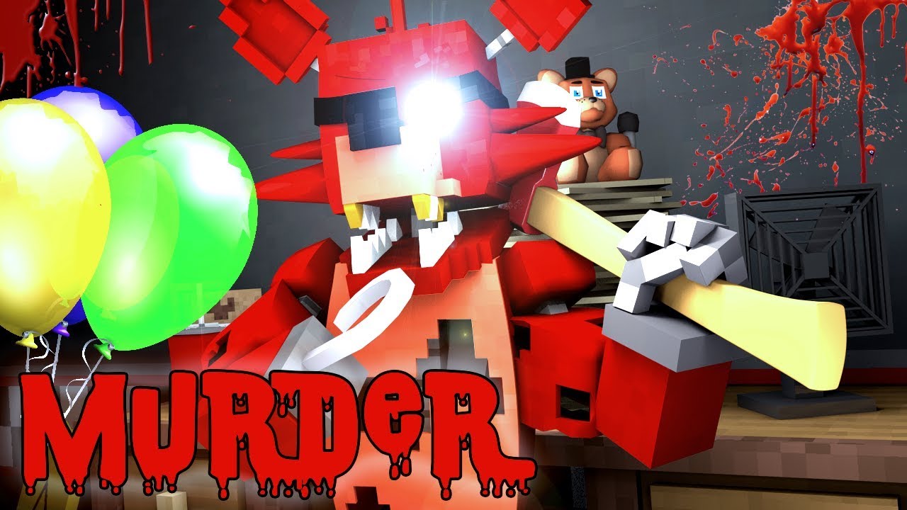 Minecraft FNaF MURDER! FOXY'S FRENZY! Minecraft FNaF Roleplay - YouTube