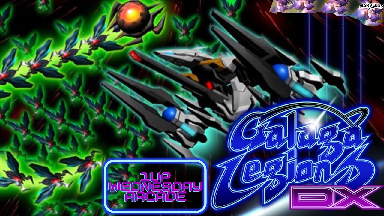 1UP Wednesday Arcade: Galaga Legions DX Gameplay/Review | Fly High Into ...