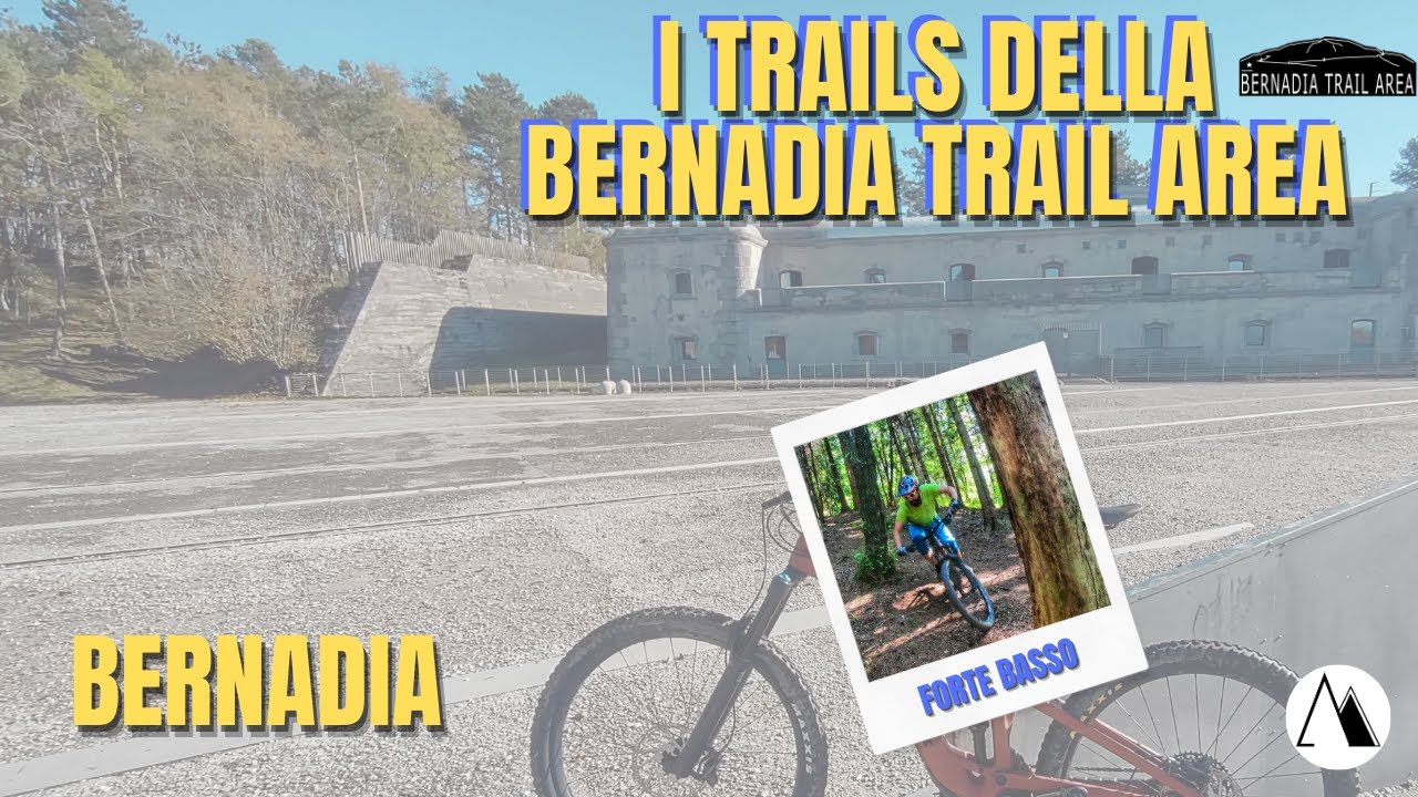 Bernadia Trail Area Forte Basso RAW #mtb#friuli - YouTube