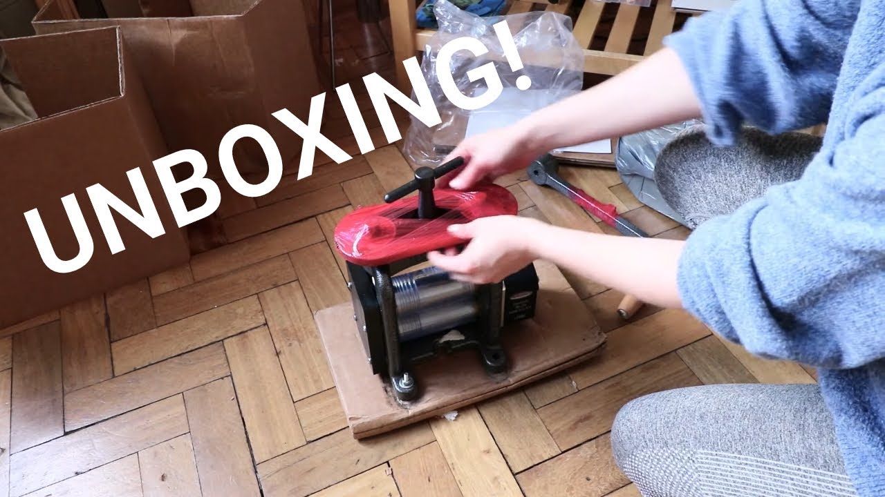 UNBOXING: Pepetools Ultra Series Rolling Mill. How to install the ...