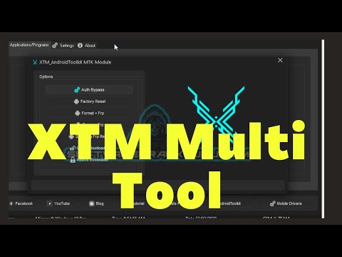XTM Multi tool! Outil de contrôle PC et de Bypass Android - YouTube