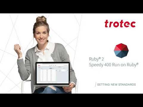 Webinar | Ruby® Laser Software & Speedy 400 Run on Ruby® - YouTube