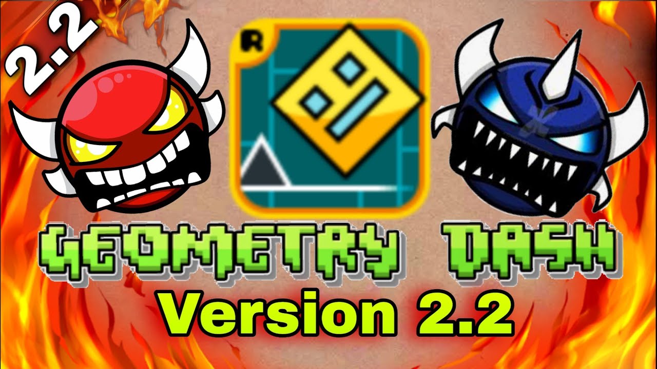 PLAYING 2.2 LEVELS | GEOMETRY DASH VERSION 2.2 | (DaviFoxGD) - YouTube