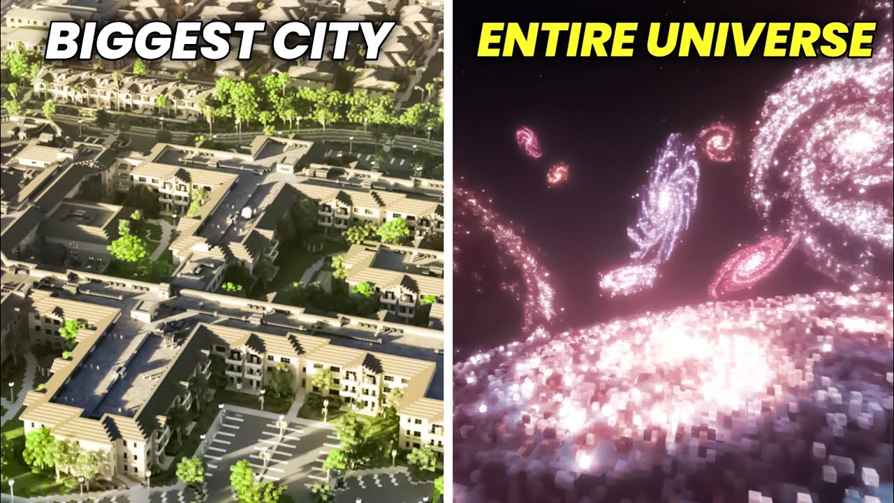 10+ *BIGGEST* Minecraft Builds That Will Definitely Shock You!!! - YouTube