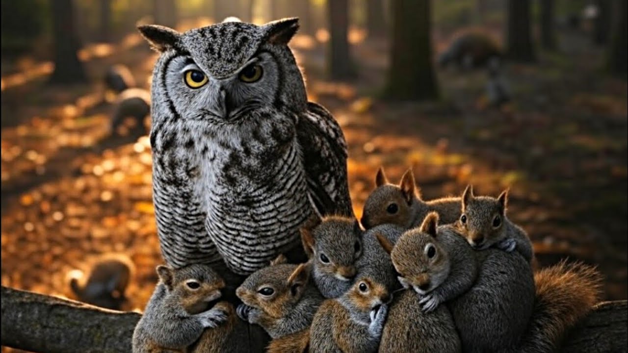 A LONELY OWL'S JOURNEY to FINDING FRIENDSHIP | Animal Story - YouTube
