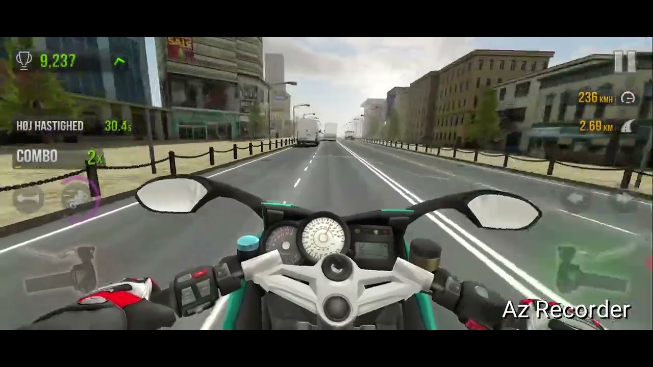 Traffic Rider #4 new resing byck r15 .... - YouTube