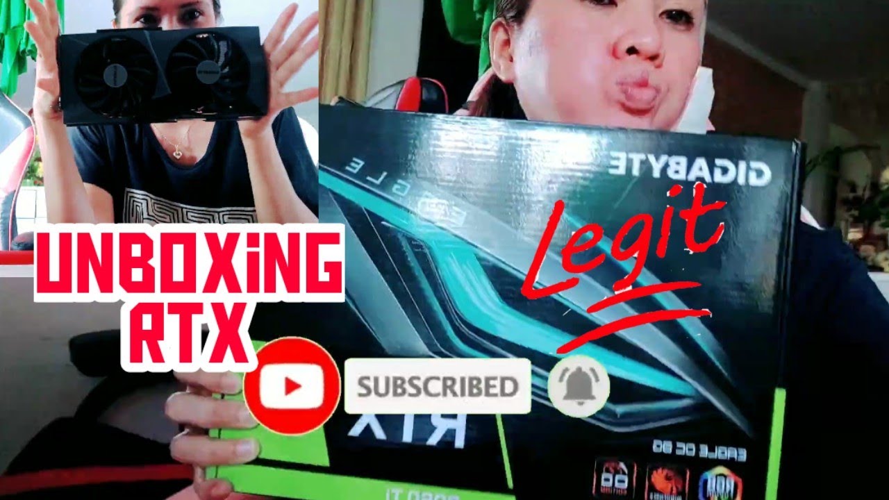 Unboxing -RTX GEFORCE -OFFICIAL - YouTube
