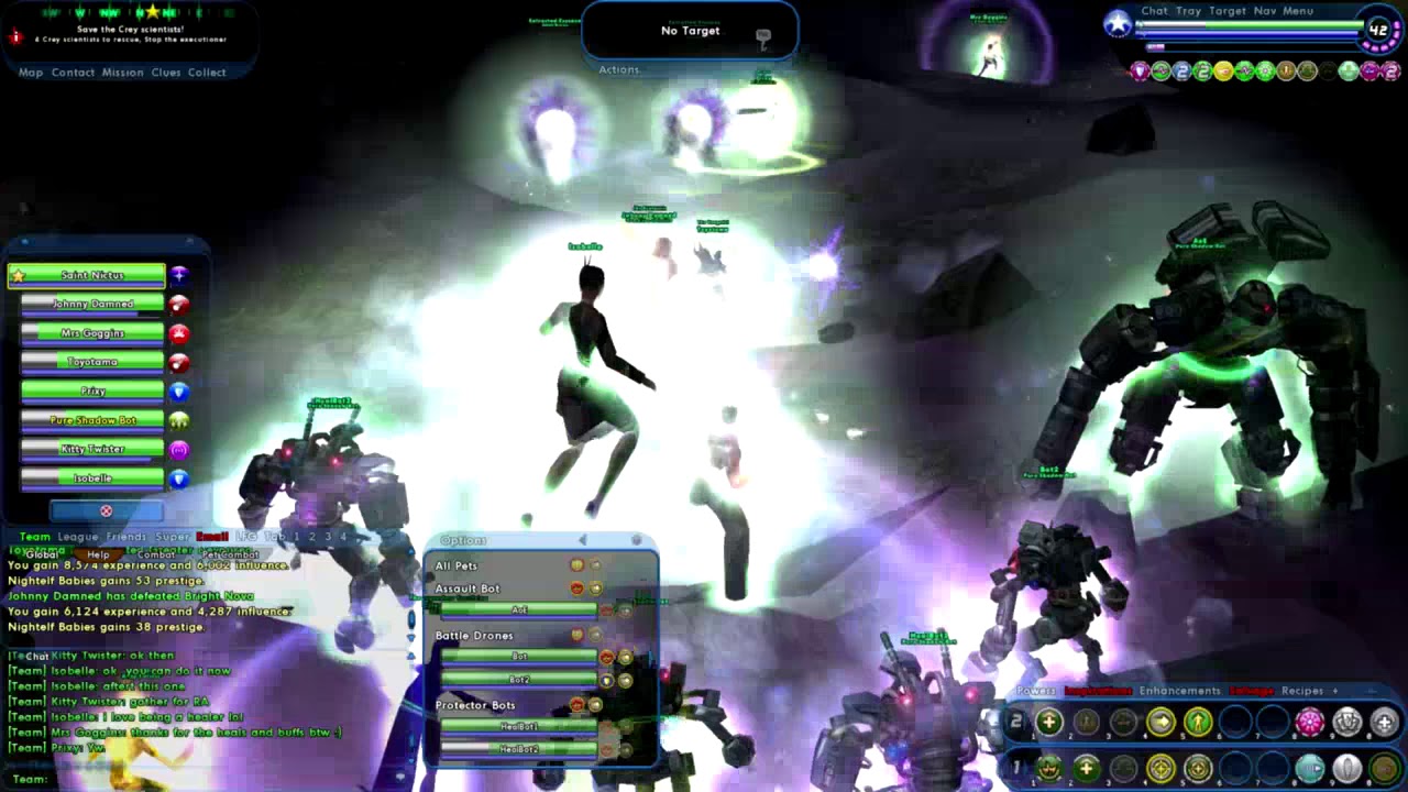 City of Heroes - Nature/Bots Mastermind - YouTube